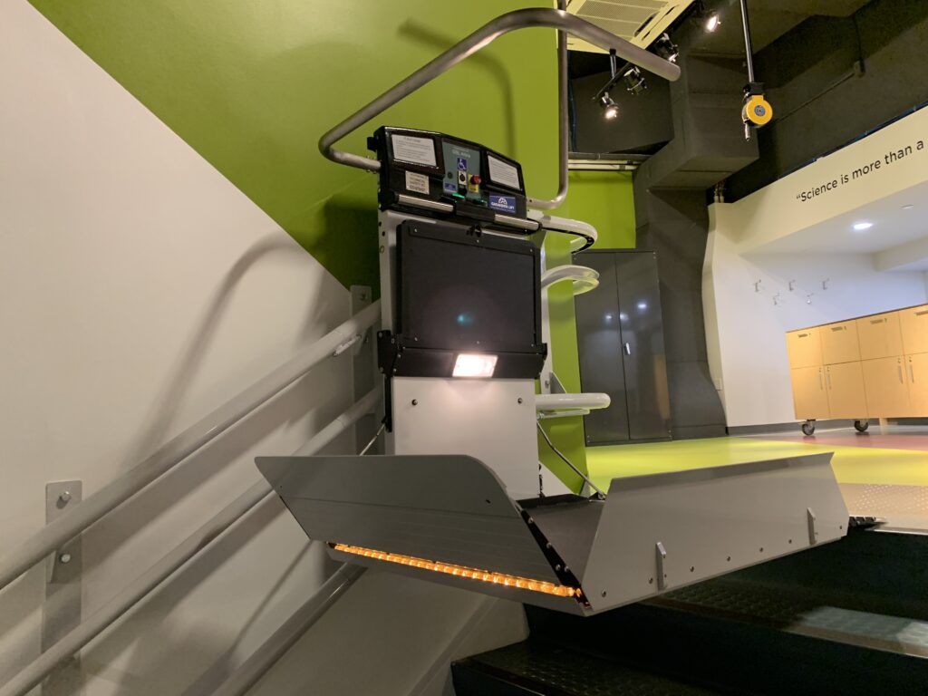 Artira Inclined Lift at Science World Vancouver | Garaventa Lift